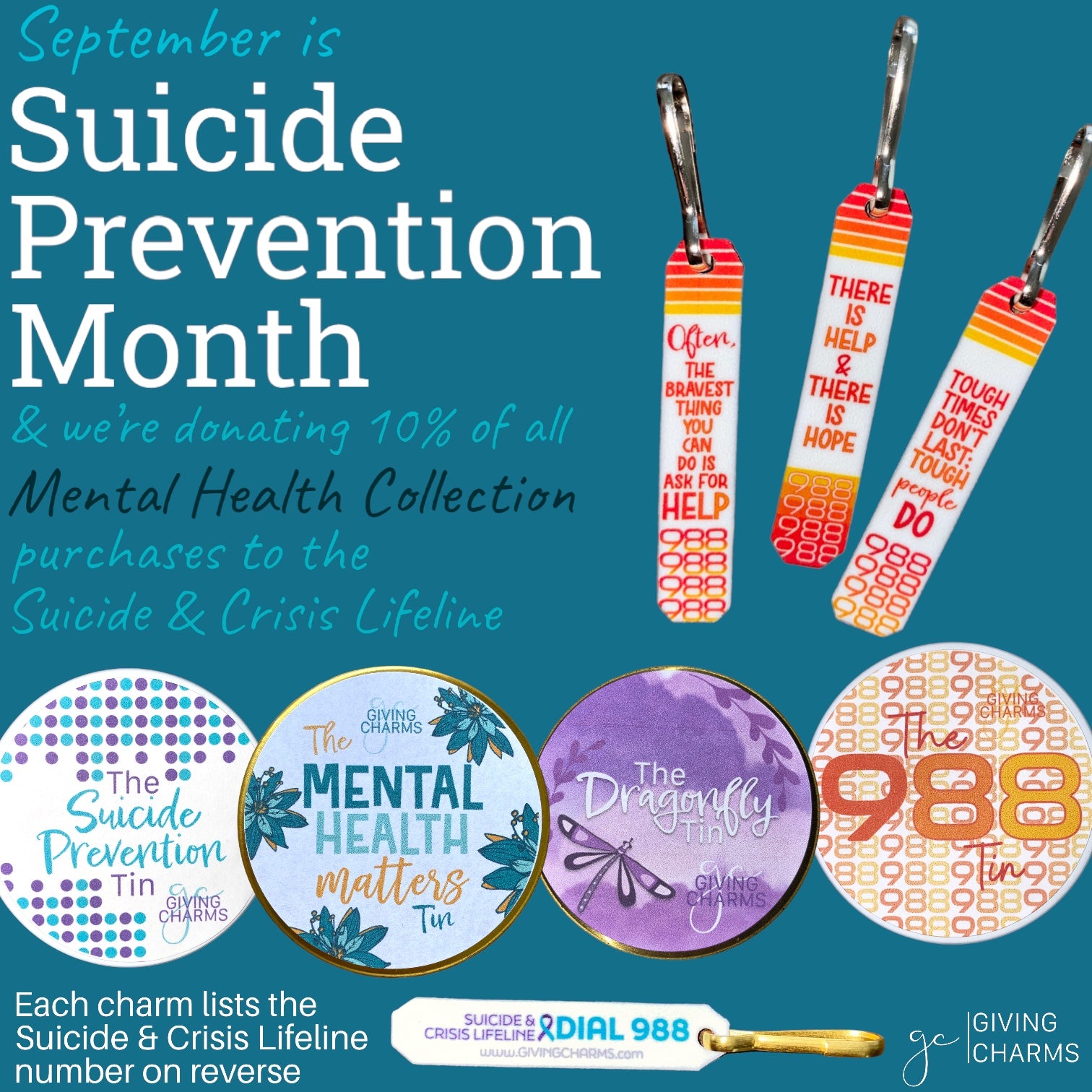Mental Health Charms – givingcharms