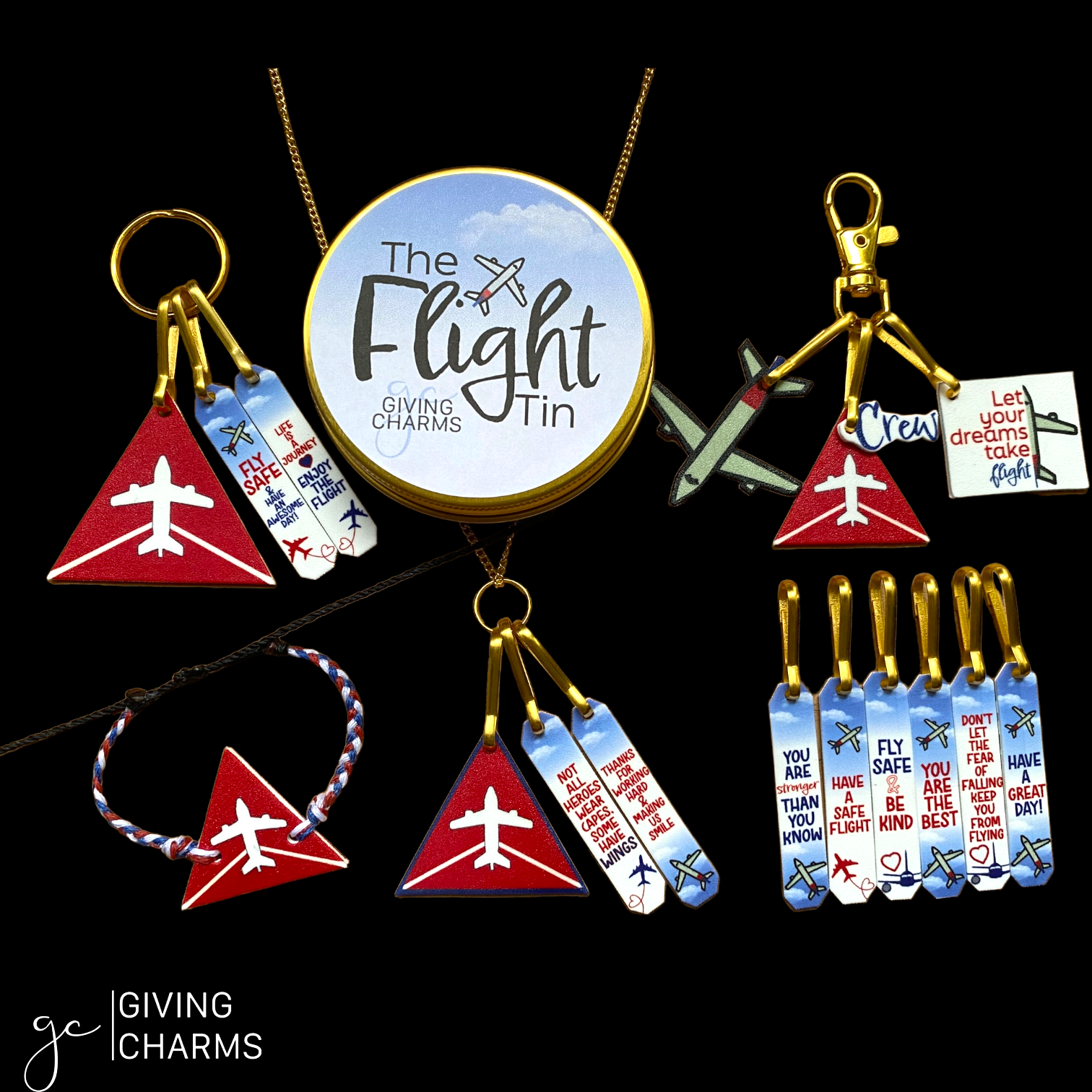 Frequent Flyer Set | Delta Inspired – givingcharms